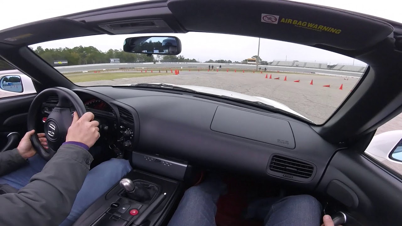 Honda s2000 Autocross - YouTube