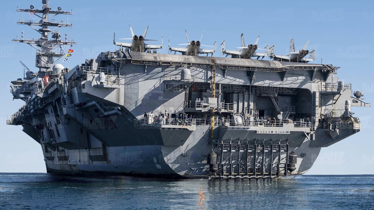City At Sea: Life Inside World’s Largest US Navy Aircraft Carrier ...