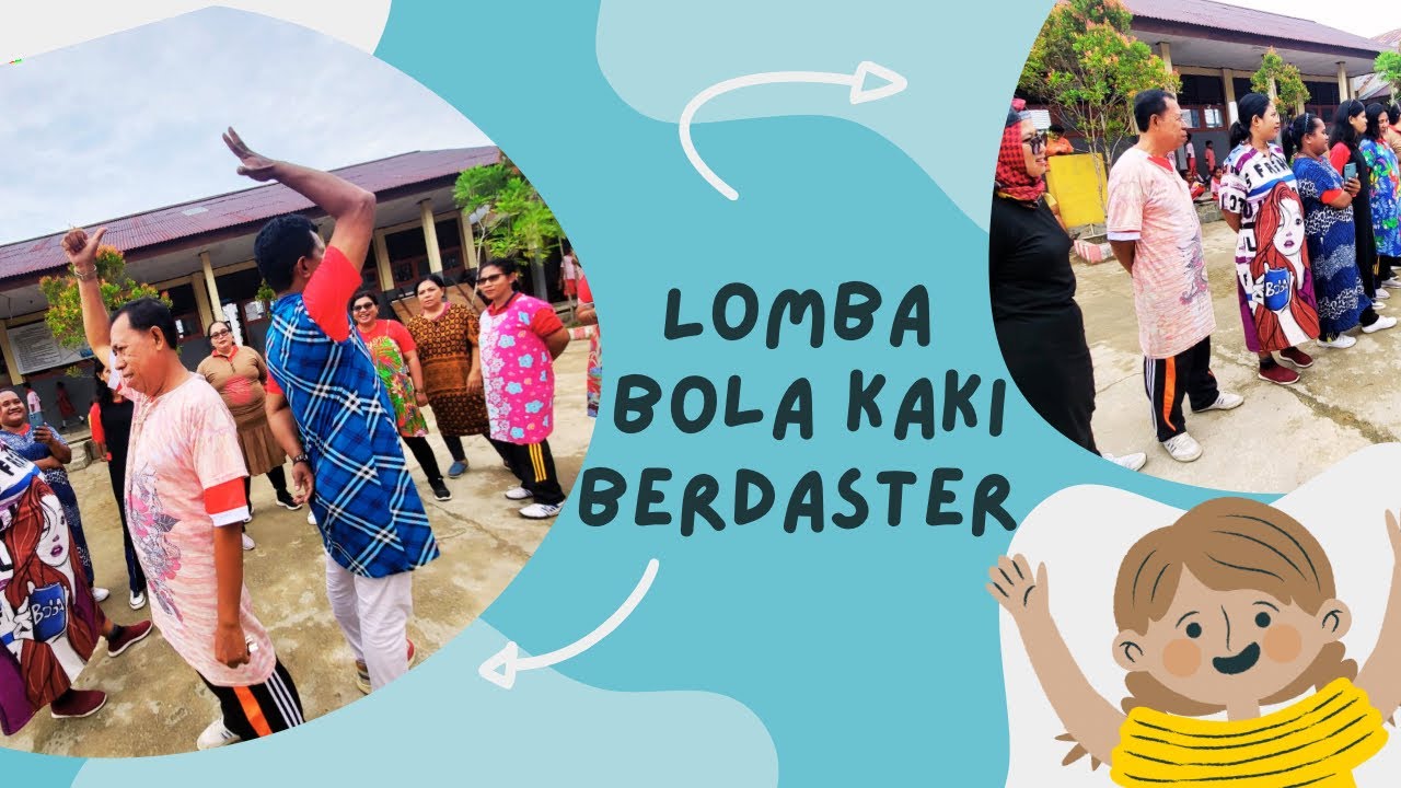 Lomba bola kaki dengan kostum DASTER di sekolah - YouTube