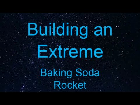How to build and launch a baking soda and vinegar rocket - YouTube