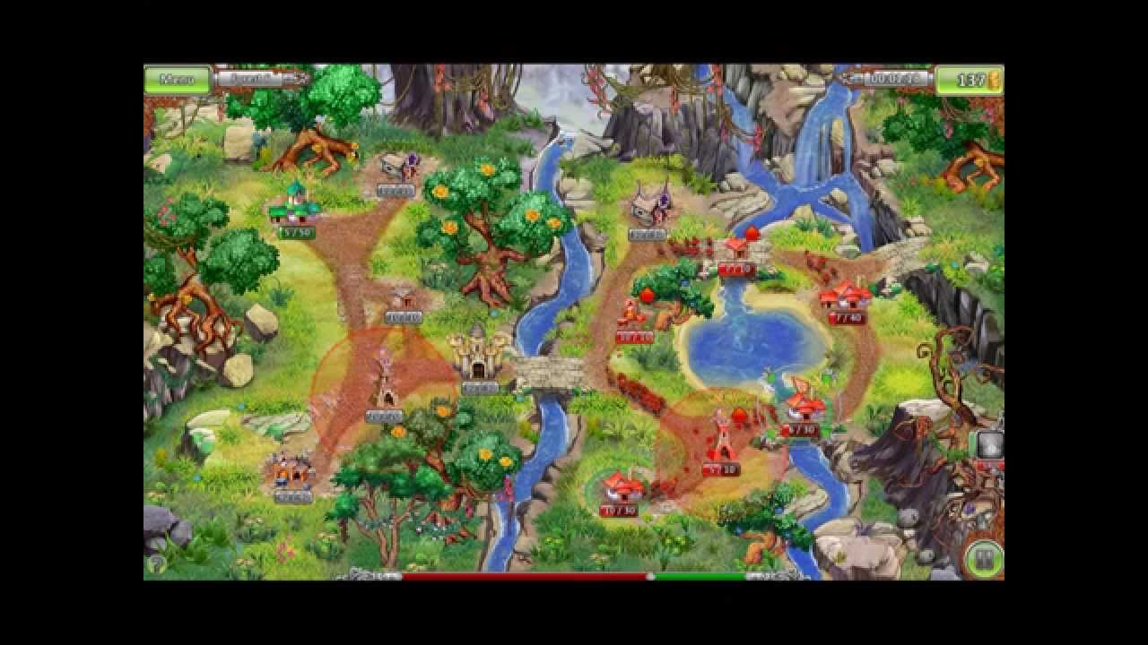 Landgrabbers Walkthrough Part 2 levels 4-8 forest - YouTube