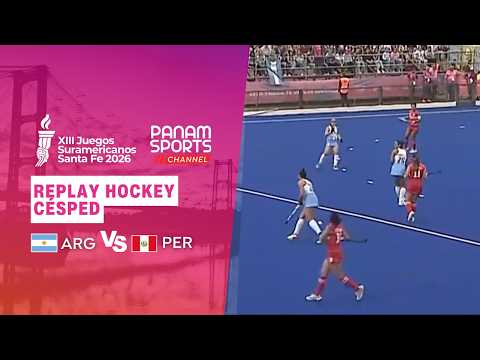Argentina vs Perú - Hockey Césped - Juegos Suramericanos Santa Fe 2026 - Panam Sports