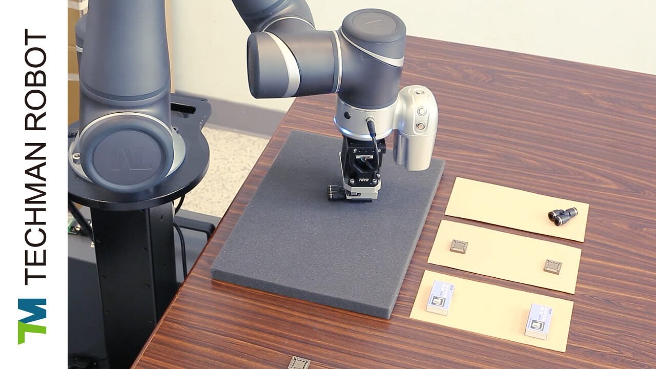 Сортировка продуктов с помощью коллаборативного робота (кобота/ COBOT ...