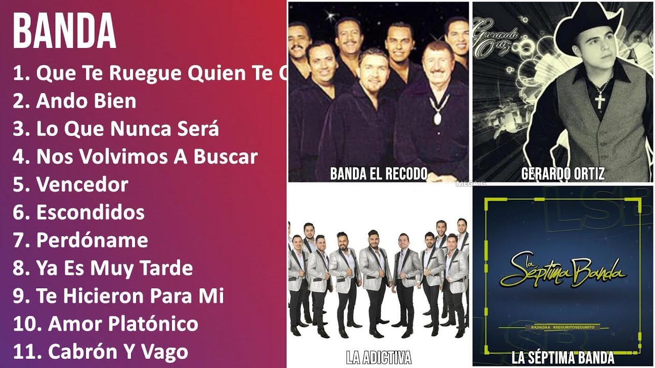 Banda ~ Nuevos Mix 2024 ~ Tesoro de Éxitos - YouTube