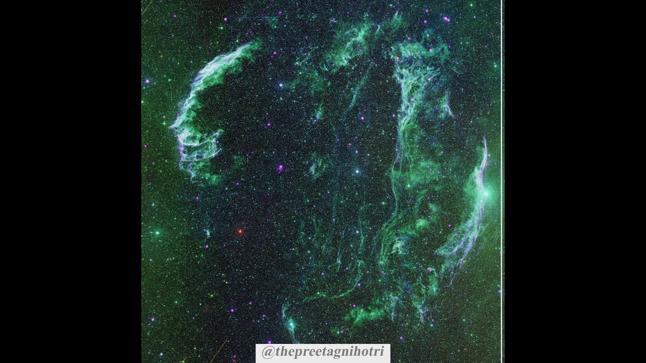 Joker Nebula - Veil Nebula | Sonification | Data Sonification | Python Sonification| Pyo library ...