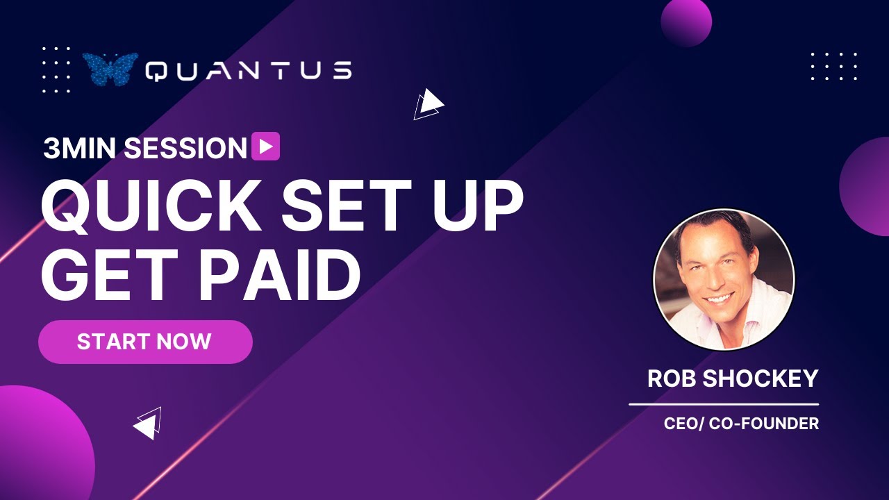 Quantus Life - Quick Set Up Get Paid Affiliate Training - YouTube