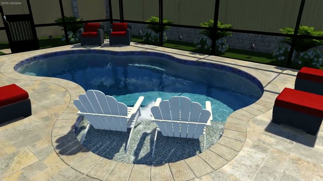 Call Larsen's Pool & Spa for your free swimming pool design ...