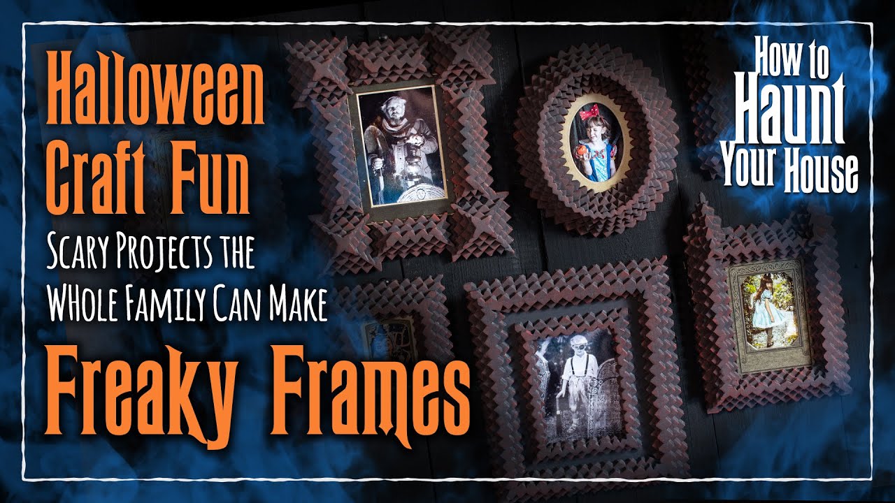 Halloween Craft Fun: Freaky Fames - YouTube