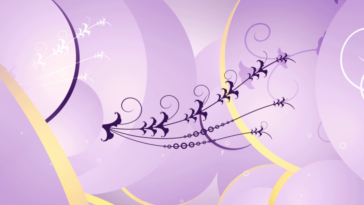 Футаж узор 19 Flourish - animation - YouTube