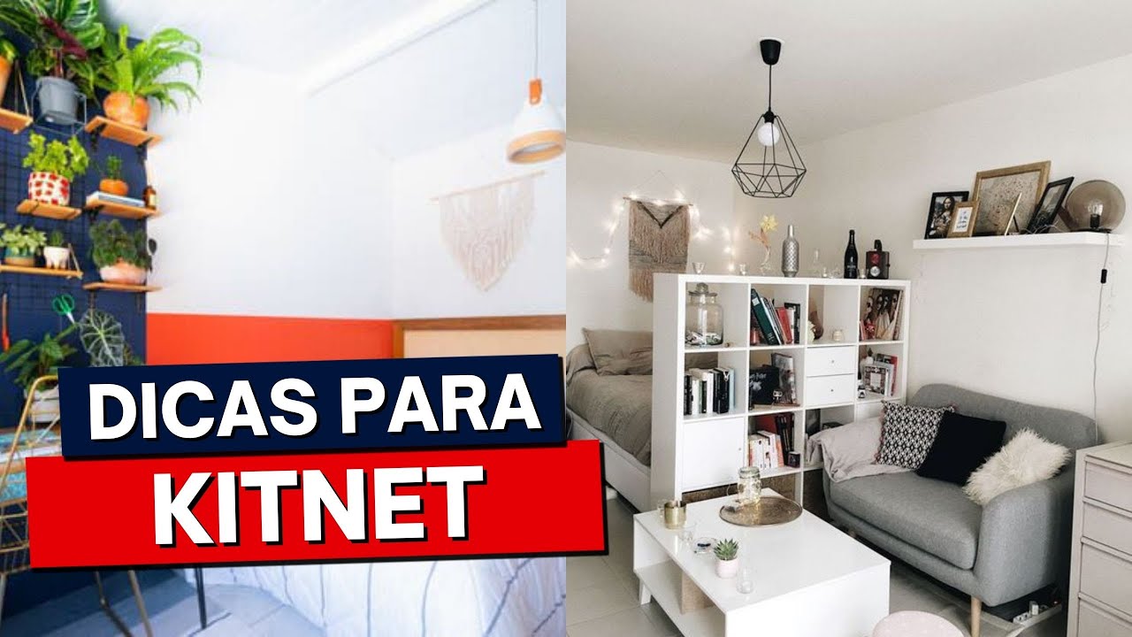 48 DICAS DE DECORAÇÃO PARA KITNETS PARA APROVEITAR MELHOR O ESPAÇO ...