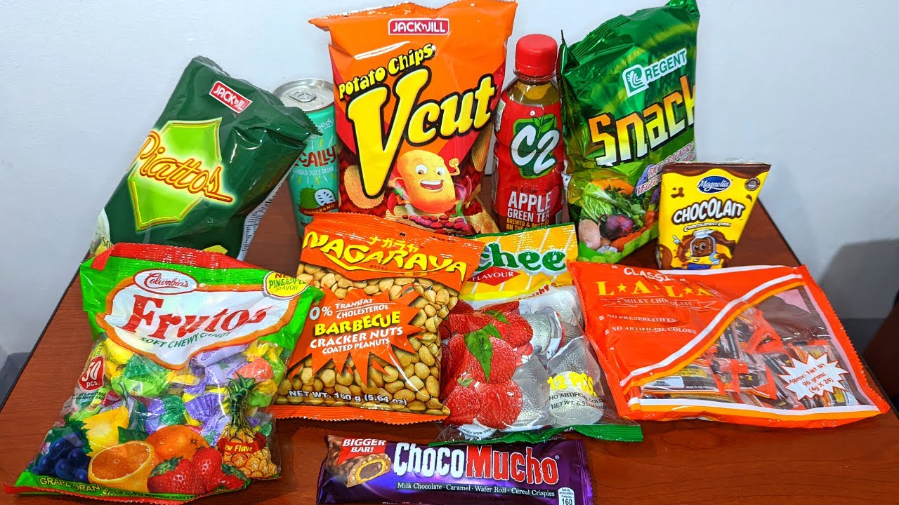 Filipino Snacks and Drinks - YouTube