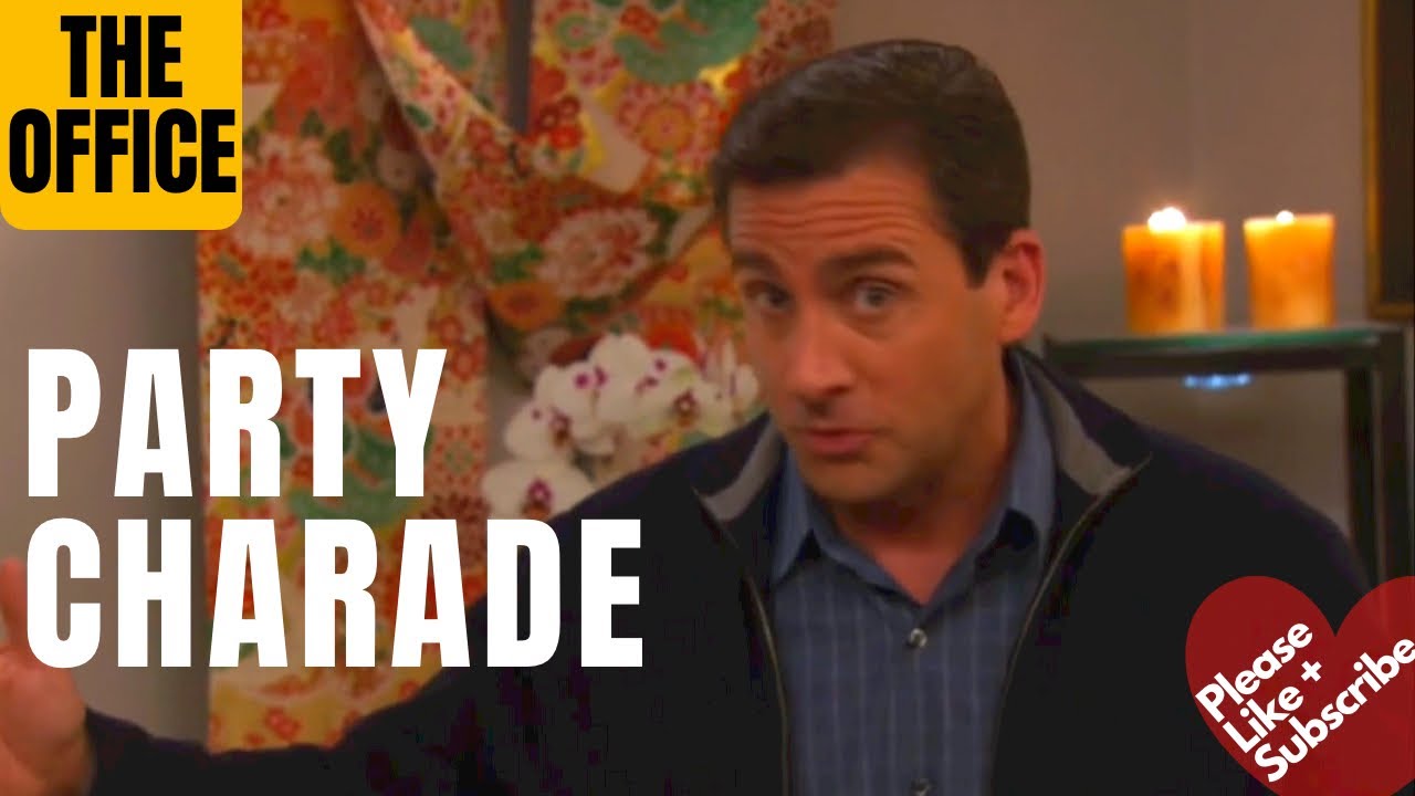 Timeless Scenes “The Office’- The Dinner party charade game - YouTube
