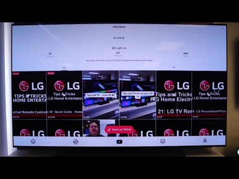 How to watch Tik Tok on your LG TV 😍 - YouTube
