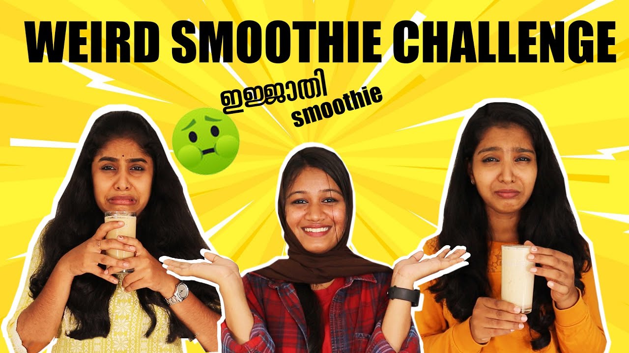 WEIRD SMOOTHIE CHALLENGE 🤩 | Pullothi - YouTube