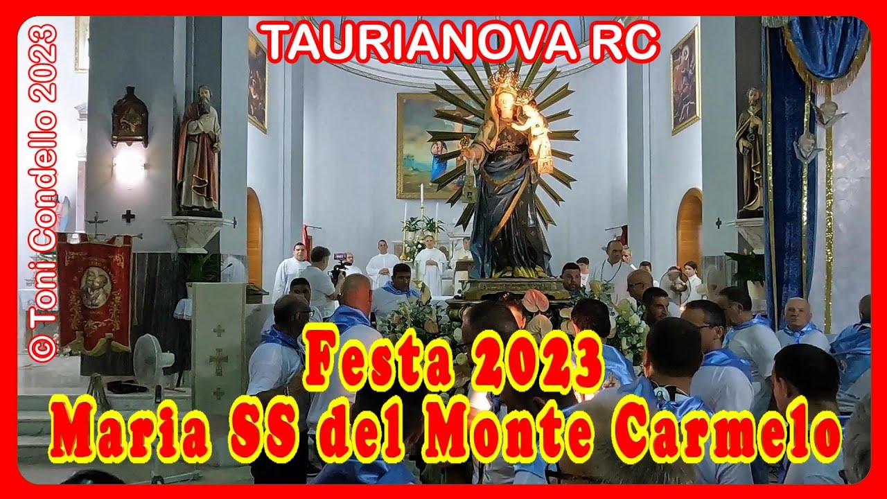 Processione Maria SS. del Monte Carmelo 2023 - by Toni Condello - YouTube