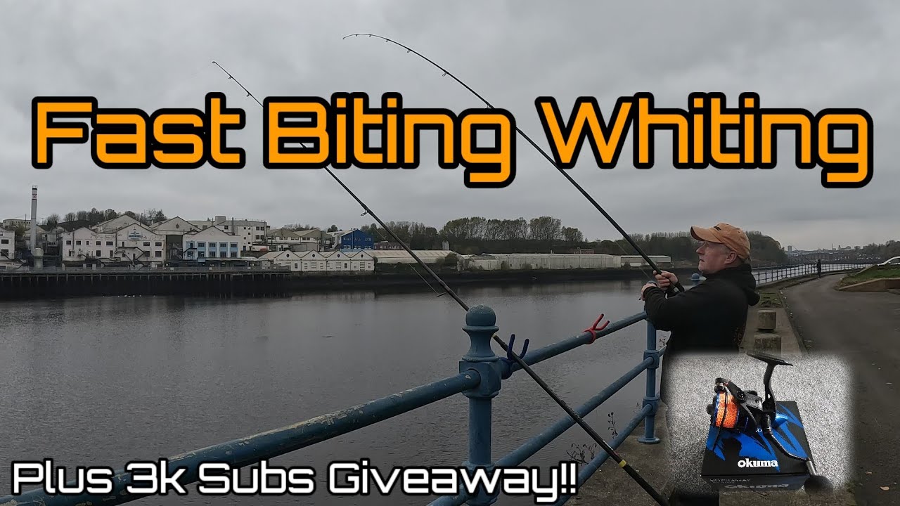 Walker Riverside | Fishing | River Tyne | Whiting |Giveaway. - YouTube