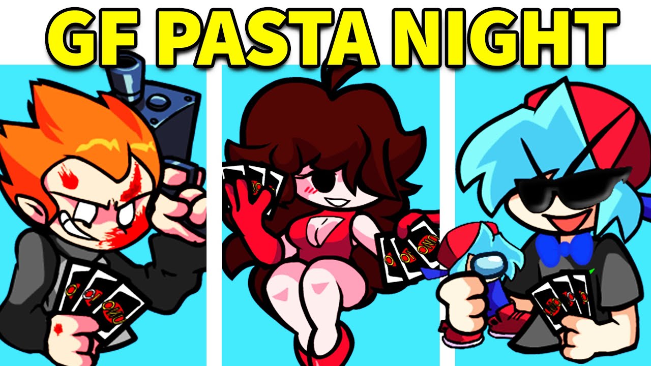 Friday Night Funkin' VS Hypno's Lullaby V2 - Pasta Night | BF GF Pico ...