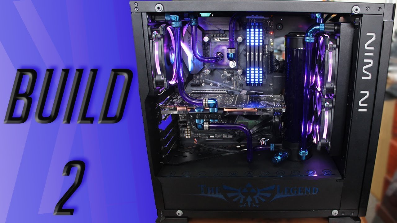 Build Lapse #2: InWin Infinity Case l GTX1080 l Watercooled - YouTube