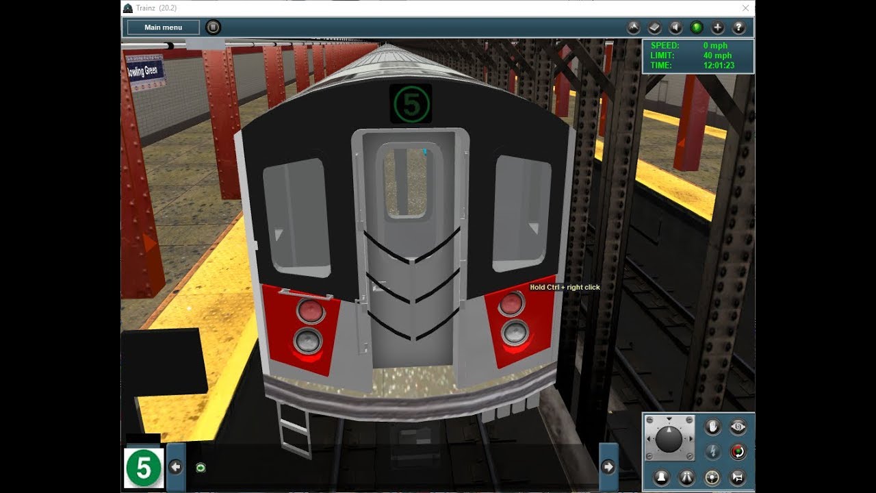 Trainz Simulator 2012: NYCT (5) Eastchester-Dyre Avenue To Bowling ...