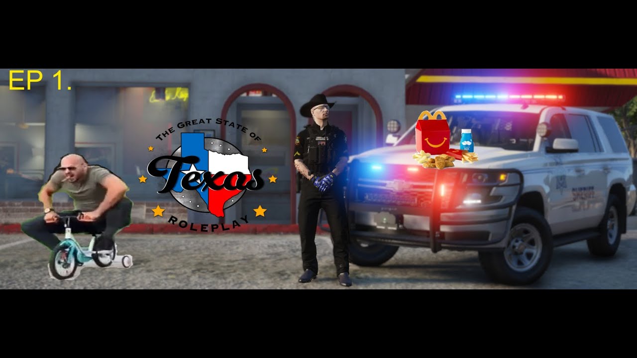 He tried to run from me!! Great State Of Texas Roleplay EP 1. - YouTube