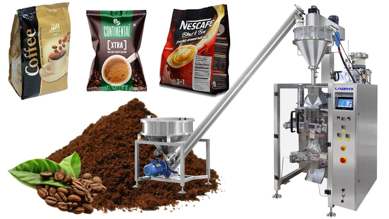 Automatic 200g-3kg Coffee Powder Packing Machine - YouTube