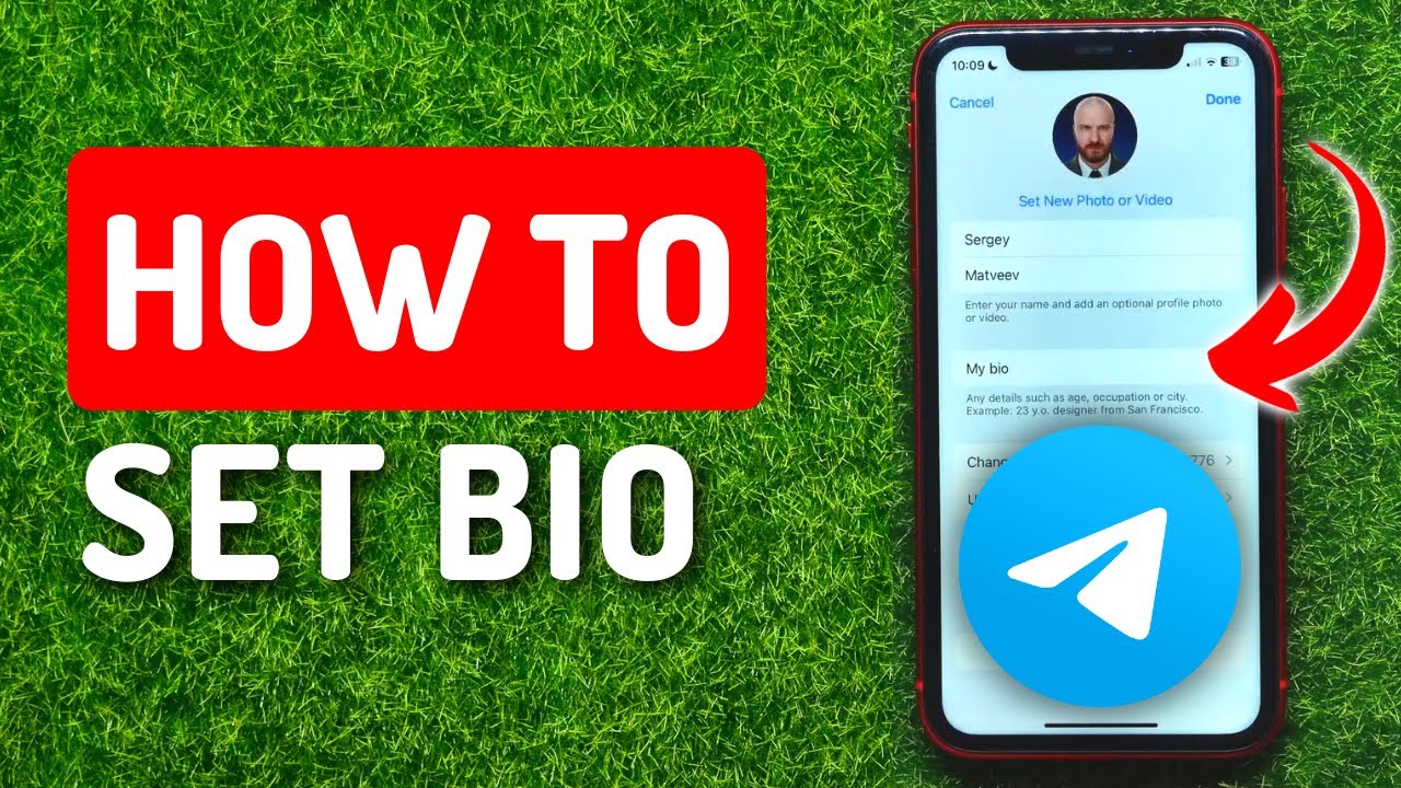 How To Set Bio On Telegram - YouTube