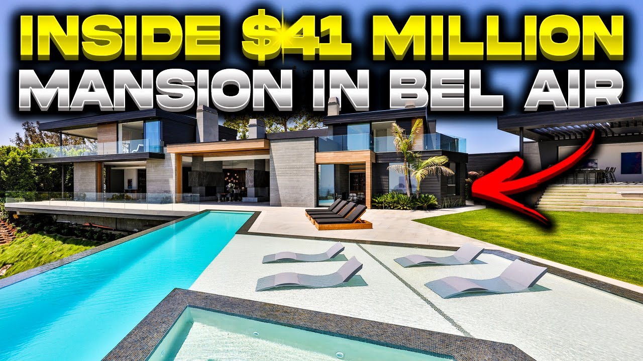 Inside $41 Million Mansion in Bel Air: 1520 Gilcrest - YouTube