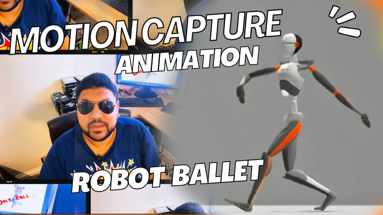 Robot Ballet Dance Motion Capture Animation - YouTube