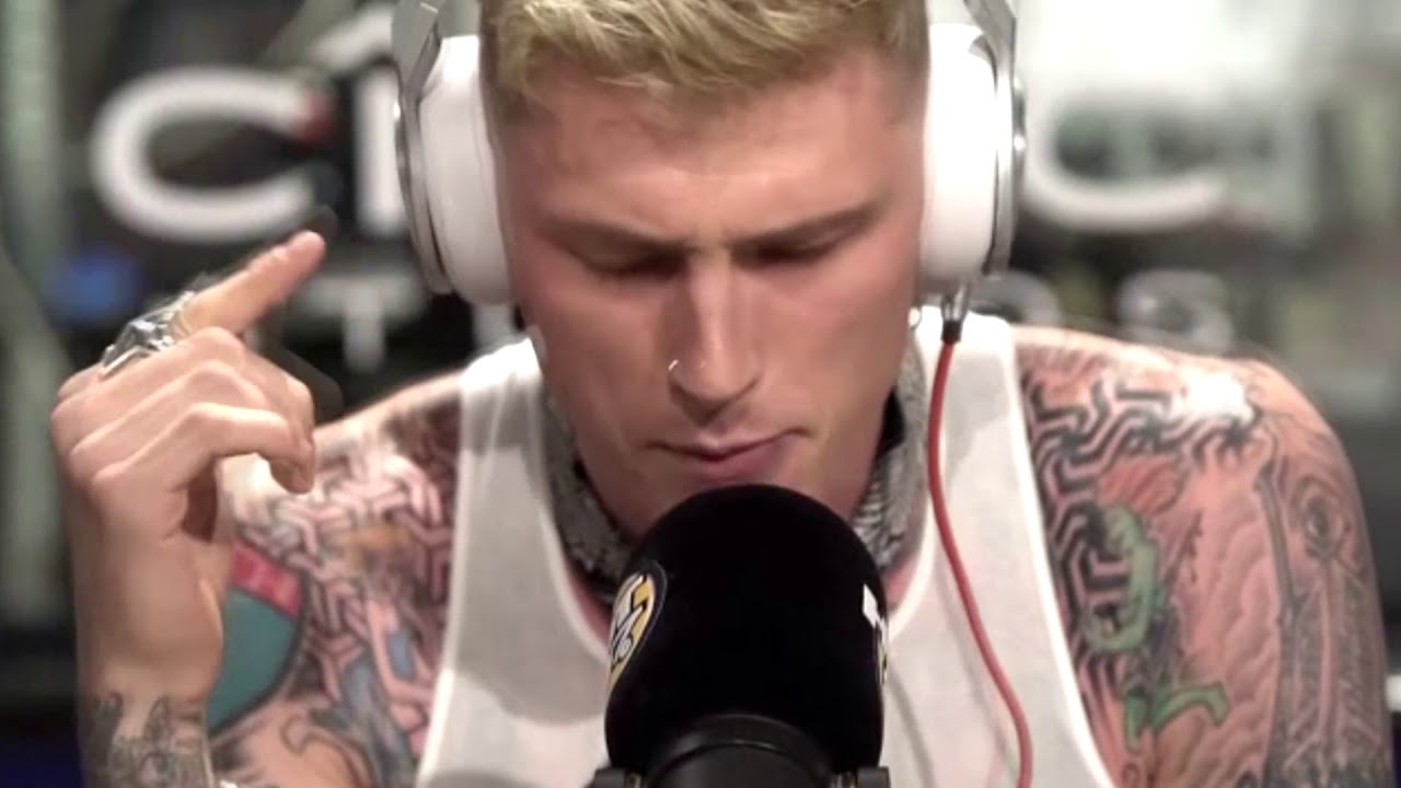 Machine Gun Kelly Disses Eminem & G Eazy in Freestyle | Funk Flex ...