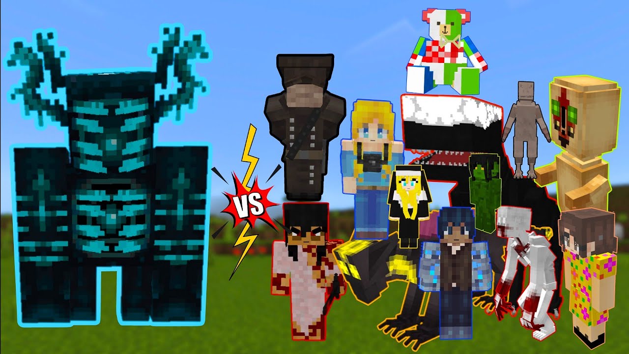 Zyden vs Scp Foundation Add-on V3 |Minecraft Bedrock Edition|Mob Battle ...