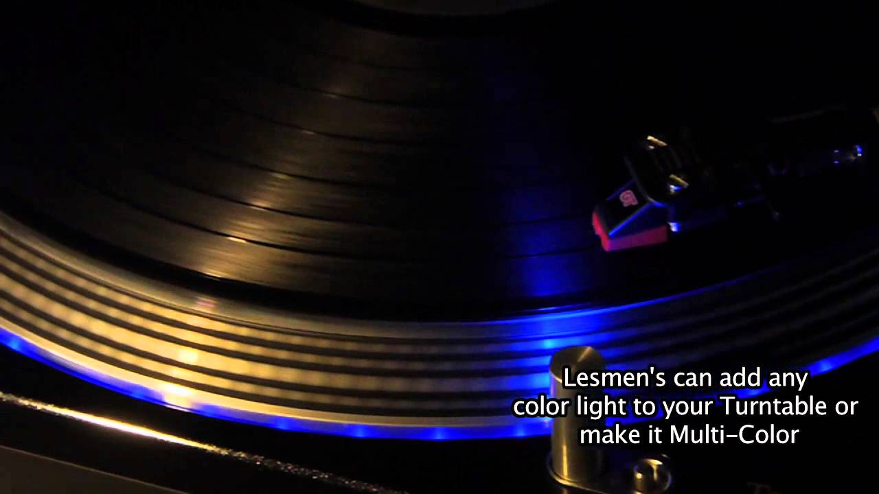 Technics 1200 Led Light Mod - YouTube