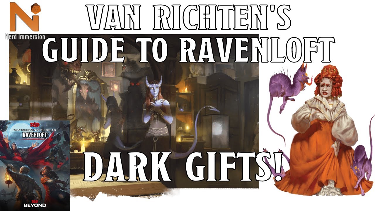 Dark Gifts in Van Richten's Guide to Ravenloft | Nerd Immersion - YouTube