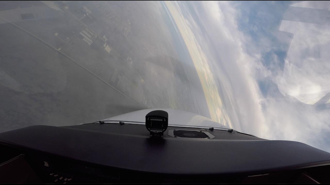 Cessna 172SP Fully Developed Spin Recovery Training Full HD ATC Audio ...