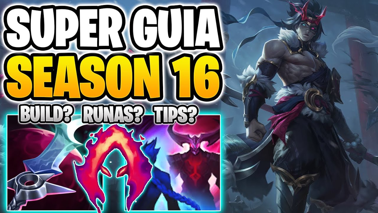 GUIA DE KAYN SEASON 16 | COMO JUGAR KAYN JUNGLA FACIL Y SENCILLO ...