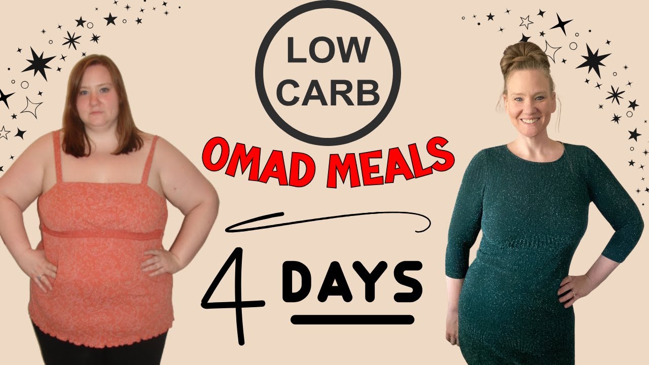 LOW CARB DIRTY KETO MEALS | 4 Days of Eating OMAD | One Meal A Day recipes | Low Carb OMAD meals ...