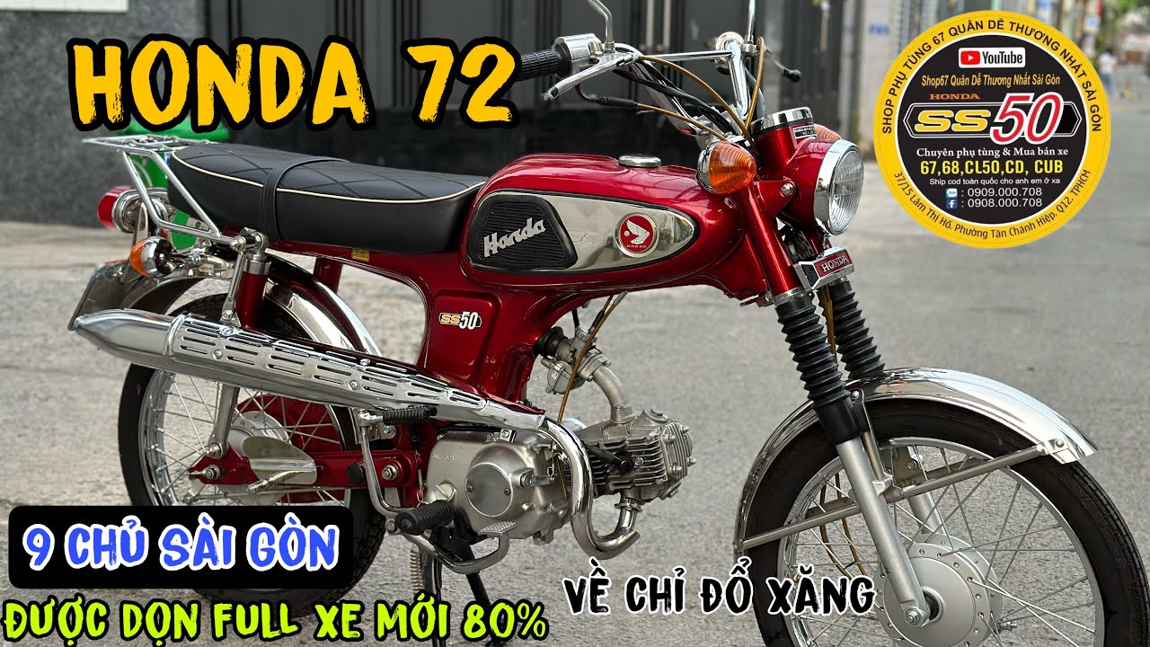 Honda 72 dọn full mới. 9 chu Sài Gòn. Ae Về chỉ đổ xăng ( đã bán ...