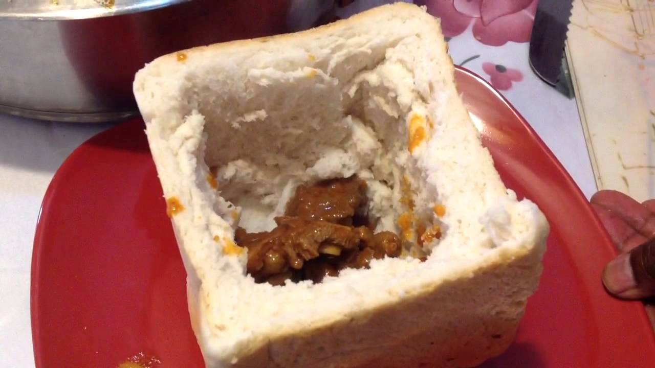 Durban Mutton Bunny Chow - YouTube