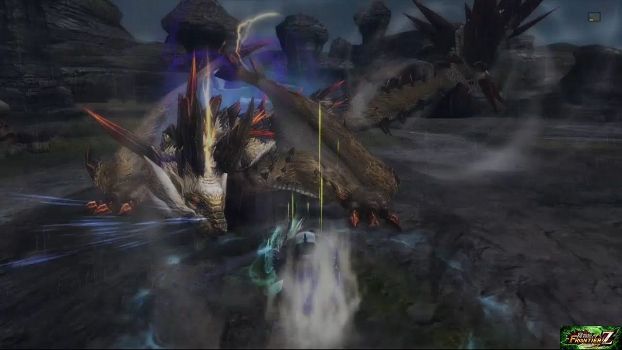 Monster Hunter Frontier Z: Hyujikiki - Switch Axe F - YouTube