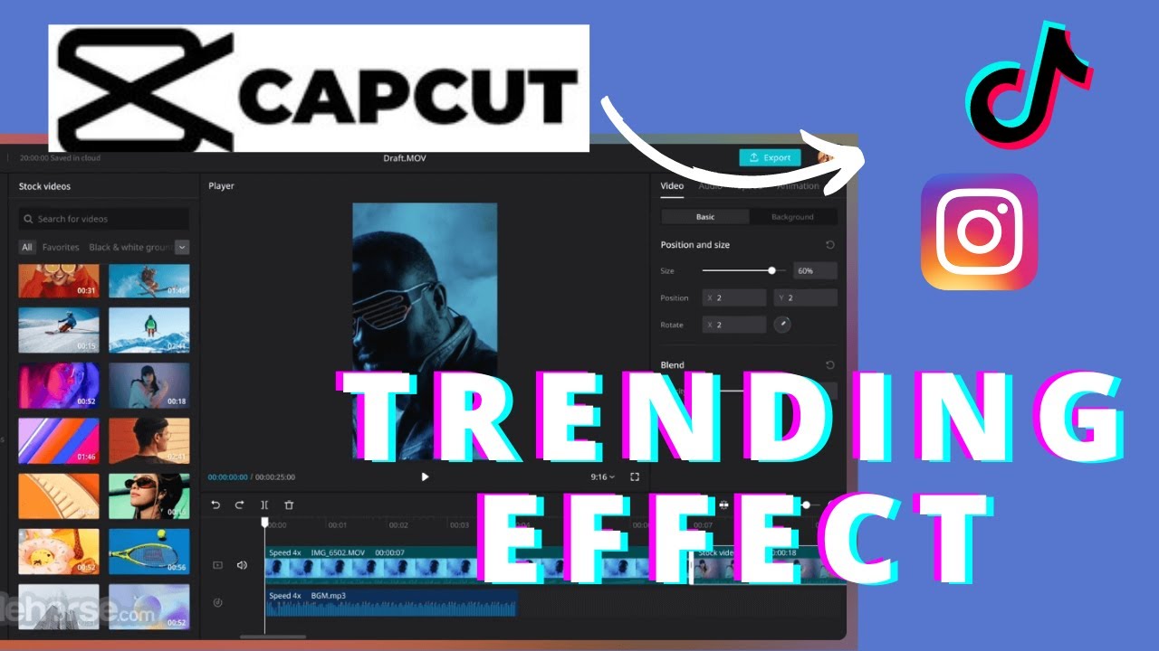How To Make A Makeup Tiktok Trending On Capcut Pc | Saubhaya Makeup