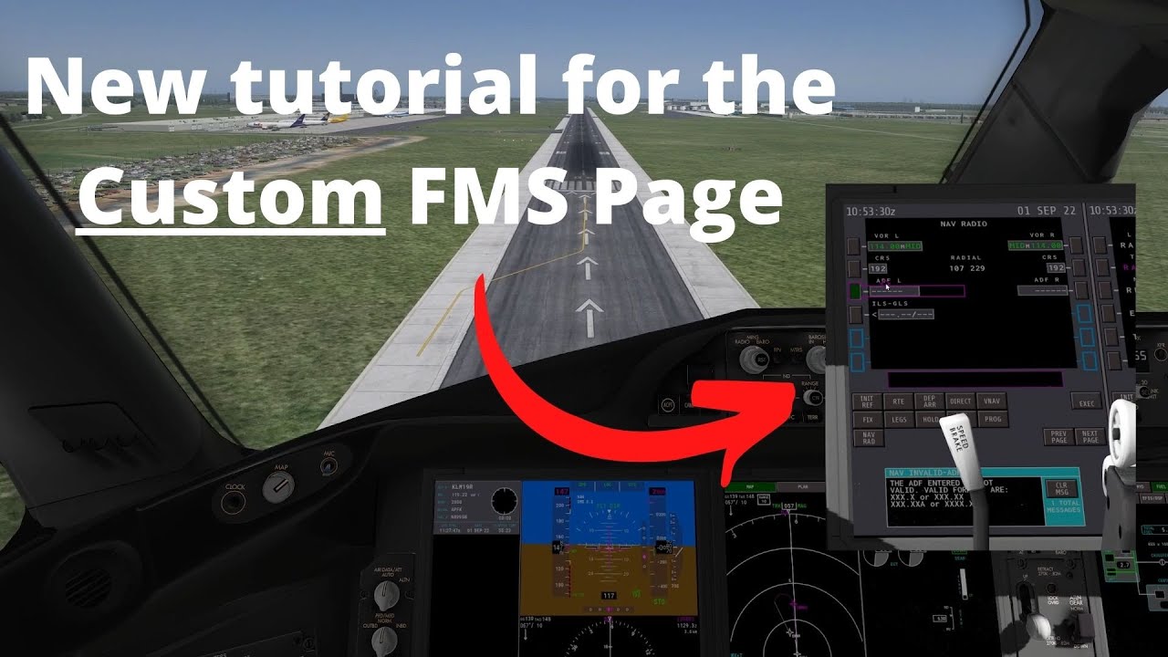 Magknight 787 ILS Approach Tutorial - YouTube
