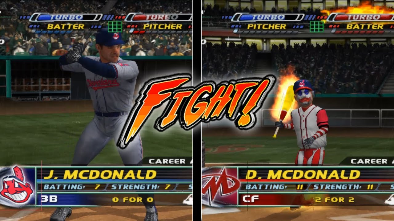 Cleveland Clowns VS REAL Clowns! | MLB Slugfest 2004 - YouTube