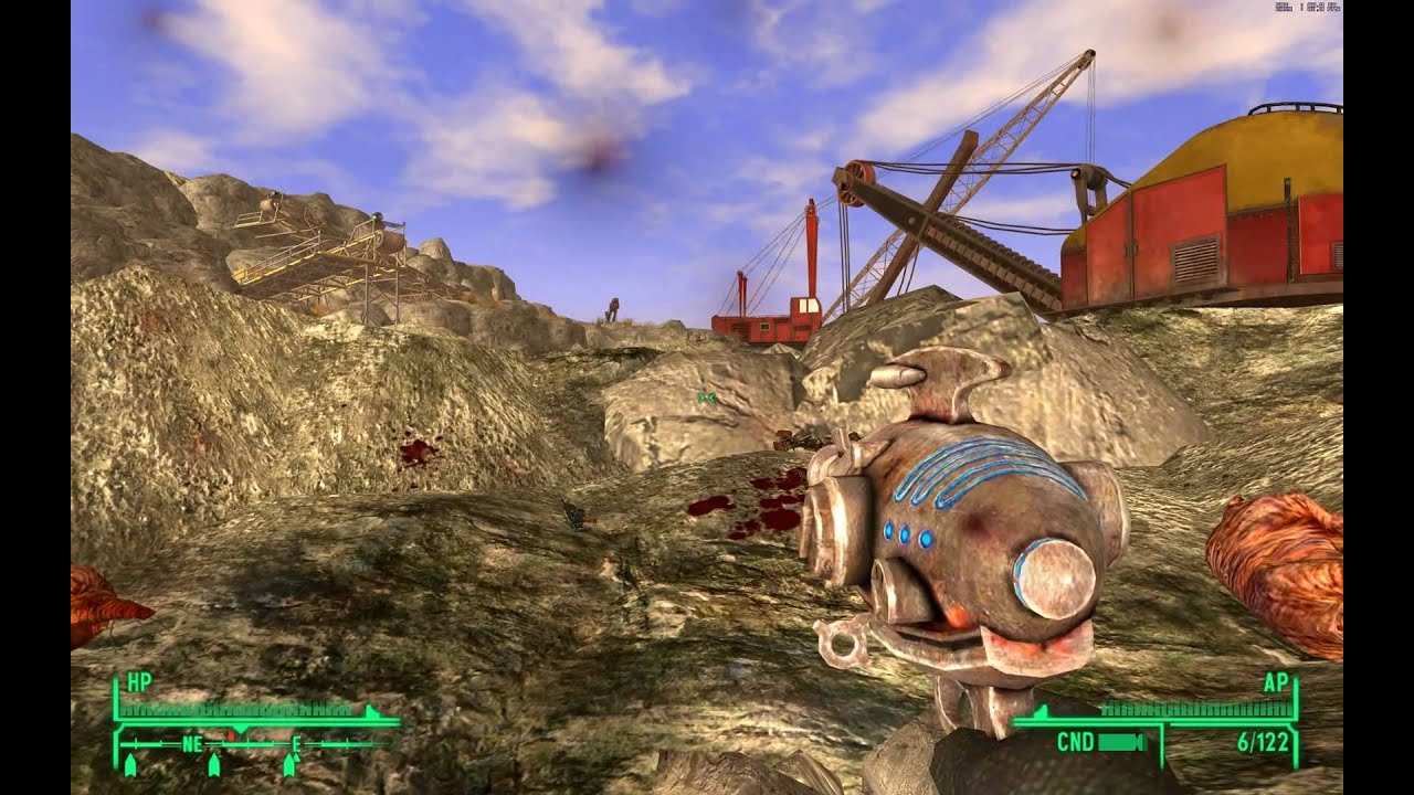 Fallout New Vegas, Raw Footage #11: Exterminating Deathclaws at Quarry ...