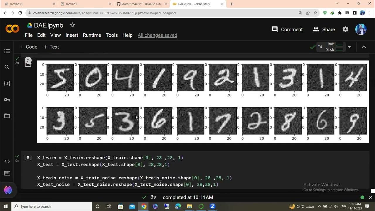 Denoising Autoencoder In Python Computer Vision شرح عربي Youtube