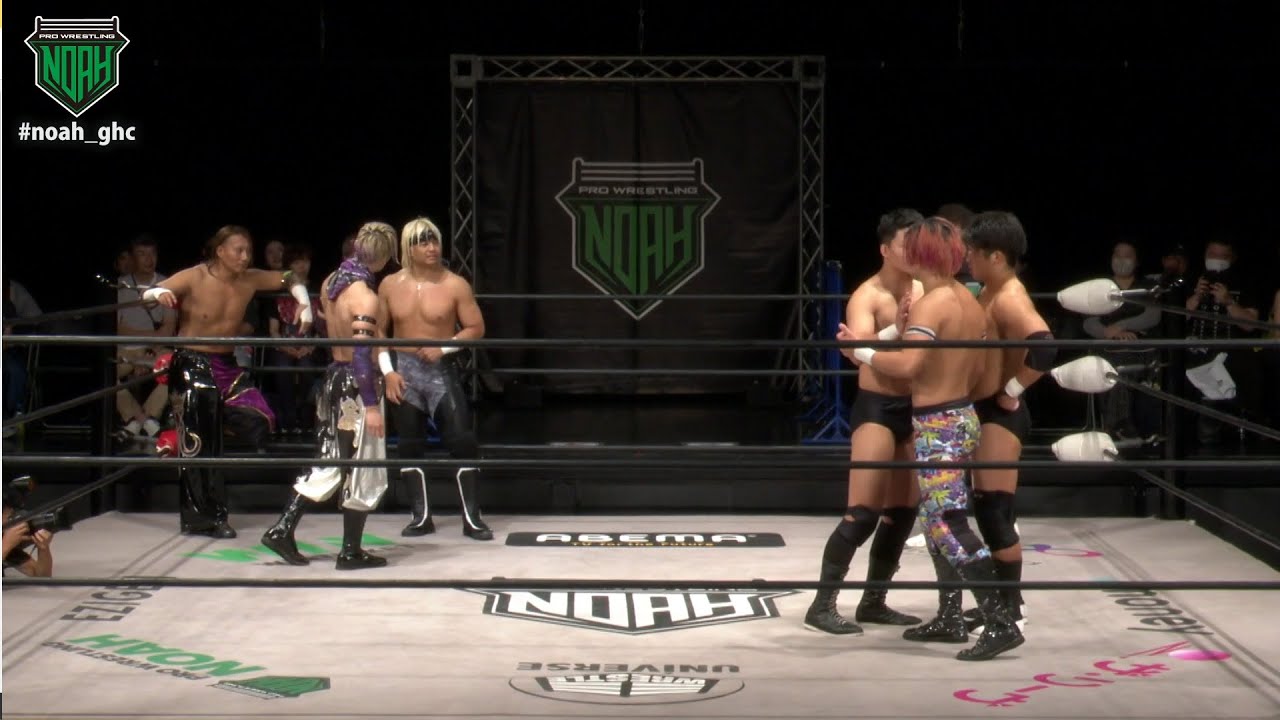 N1, Night 7, Match 5, HAYATA, Tadasuke & YO HEY vs Junta Miyawaki, Kai ...