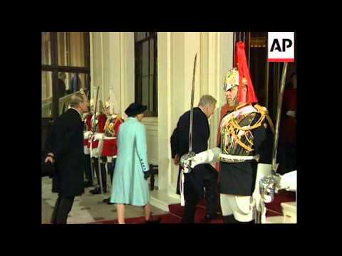 UK: LONDON: ISRAELI PRESIDENT EZER WEIZMAN VISIT UPDATE