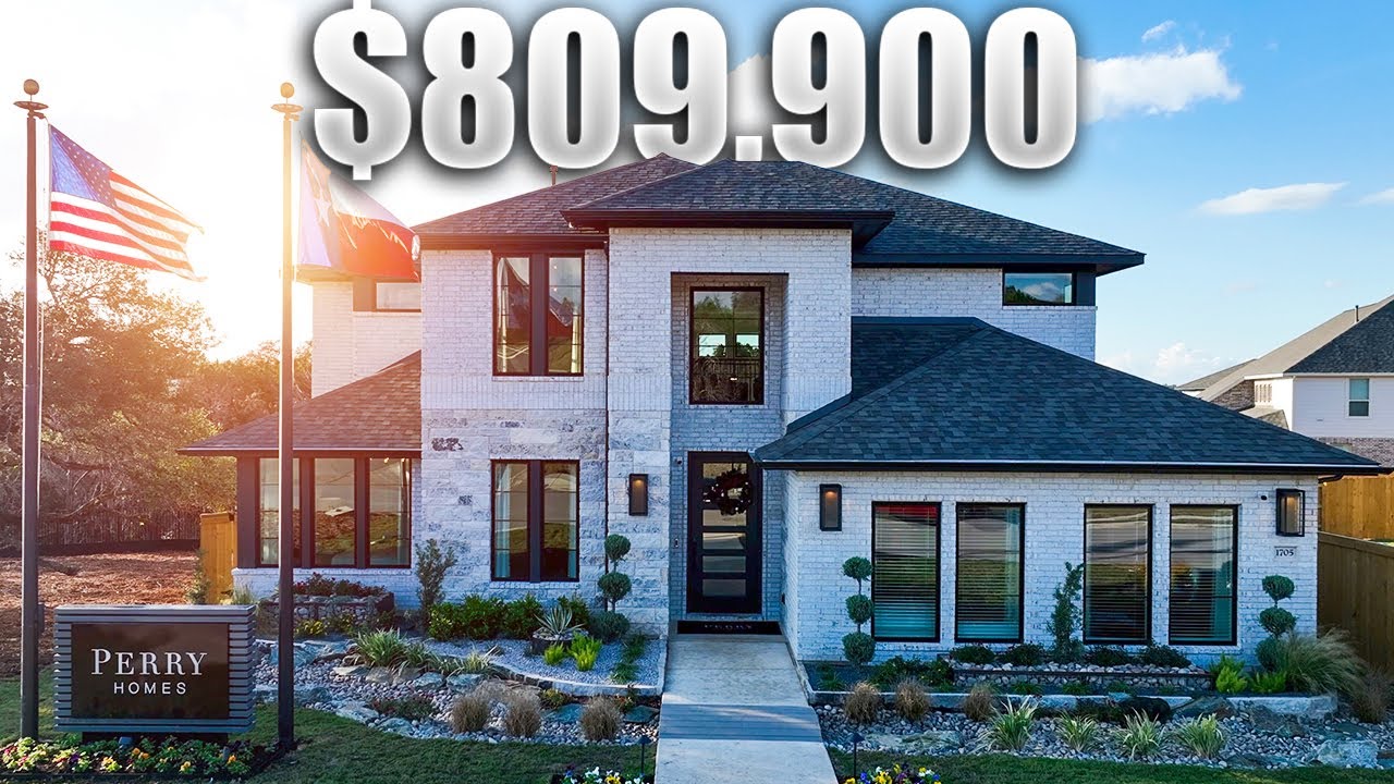 Perry Homes Plan 3399 W | Georgetown, TX | Parkside on the River ...