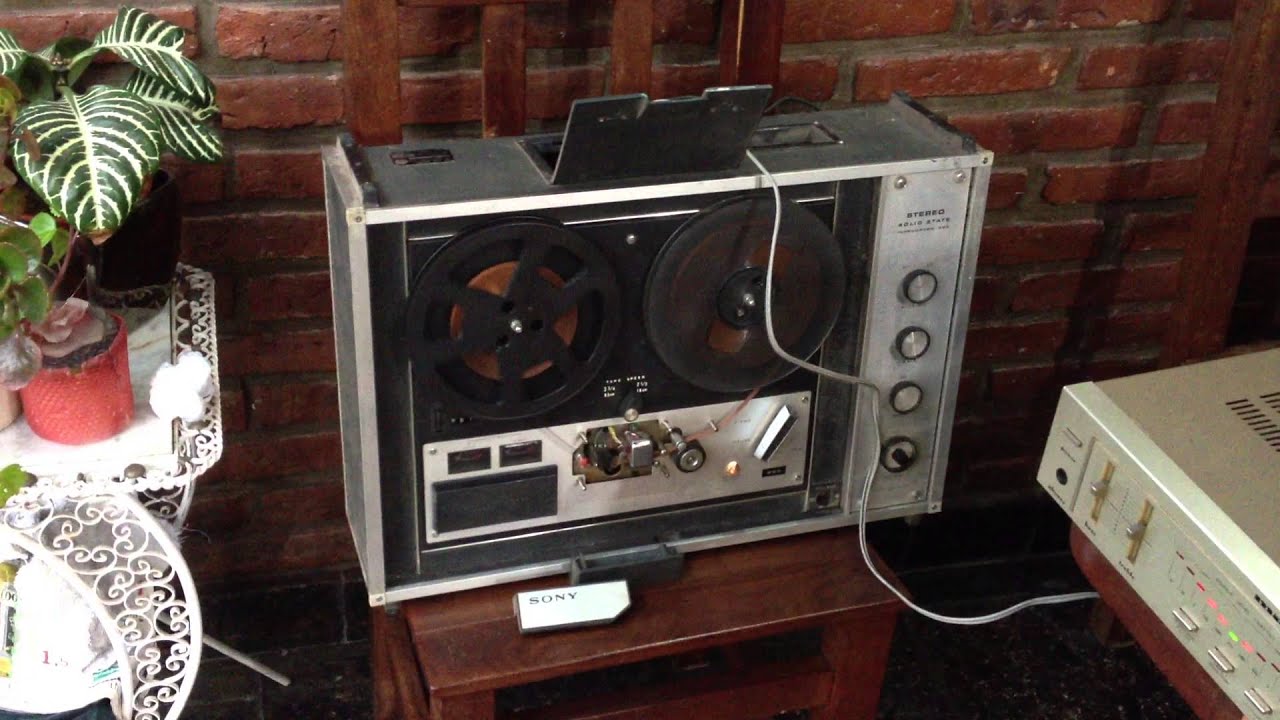 Open Reel Sony solid State 260 - YouTube