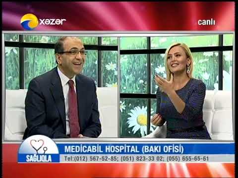 Prof.  Dr.  Ömer Faruk Bilgen'in Azerbaycan kanalı Hazar TV'deki 'Kireçlenme' söyleşisi part 1