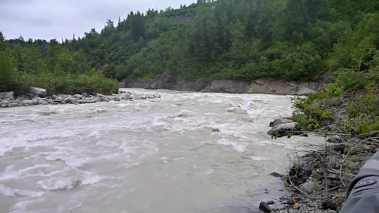 Rafting the Beluga River-2 - YouTube