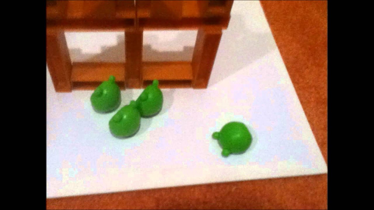 My angry birds stop motion animation - YouTube